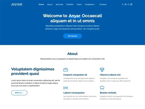 Bootstrap One Page Templates Bootstrapmade