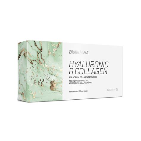 Hyaluronic & Collagen 120 cap Biotech
