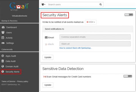 Spinbackup G Suite Backup And Security Configuration Virtualization Howto