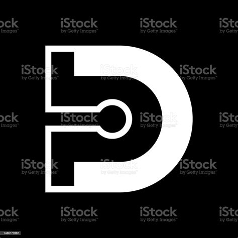 최소한의 D 로고 고급 배경에 Dd 문자의 아이콘입니다 Dd 모노그램 이니셜을 기반으로 한 로고 아이디어 전문적인 다양한 문자 기호와 배경에 D 로고 0명에 대한 스톡 벡터