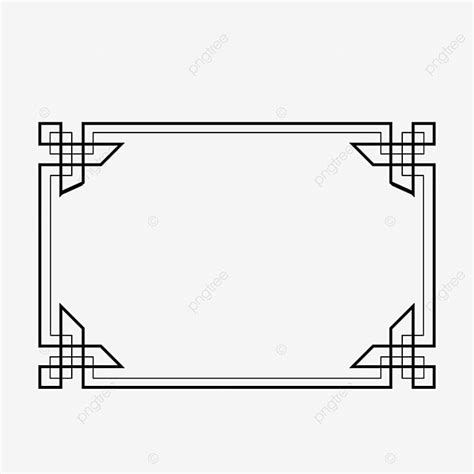 Geometry Elements Vector Png Images Generic Border Element Reduced Geometry Frame Texture