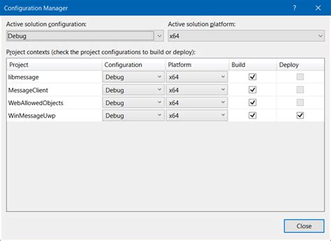 Deployment Deploy Uwp Automatically On Debug But Not On Build Stack