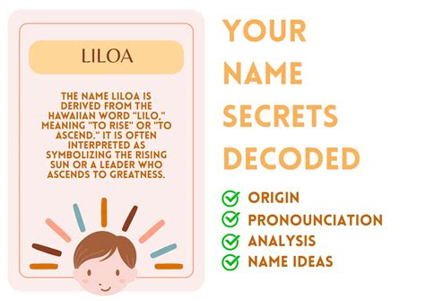 Liloa Hawaiian Boy Name Meaning And Pronunciation