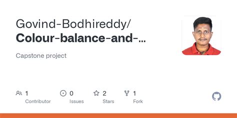 github govind bodhireddy colour balance and contrast stretching for sand dust image