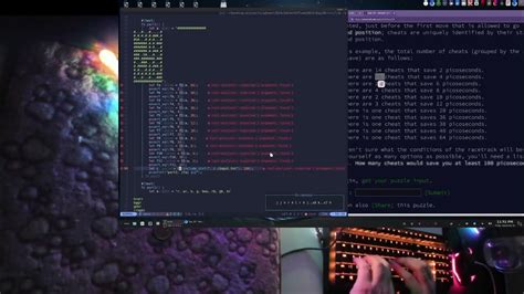 Adventofcode2024 Day20 Rust Nvim Youtube