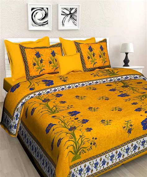Queen Size Cotton Bed Sheet At Rs 299piece Queen Size Bed Spread In