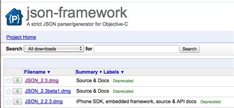 Iphone Latest Version Of Json Framework Stack Overflow