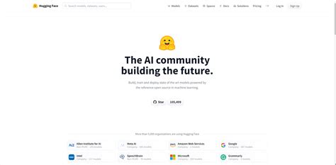 hugging face：一个开源的ai模型开发社区 ai 人工智能