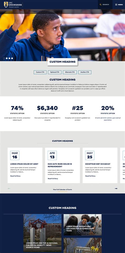 Patterns UNCG Web Assets