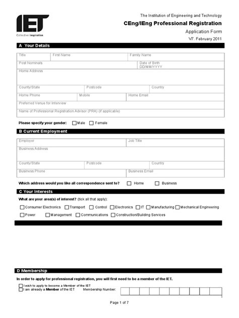 Cengieng Professional Registration A Your Details Pdf Science And