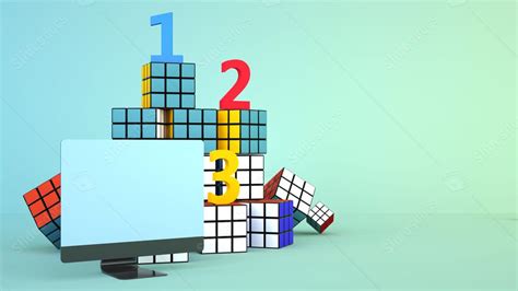 Online Education C4d Network Learning Powerpoint Background For Free