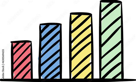 Digital Png Illustration Of Chart Diagram On Transparent Background Stock Illustration Adobe Stock