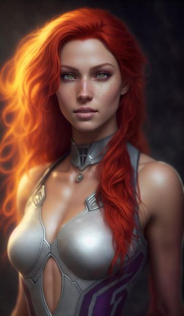 Premium Ai Image Ai Generated A Model Of A Warrior Girl Star War Girl Very Young Beautiful