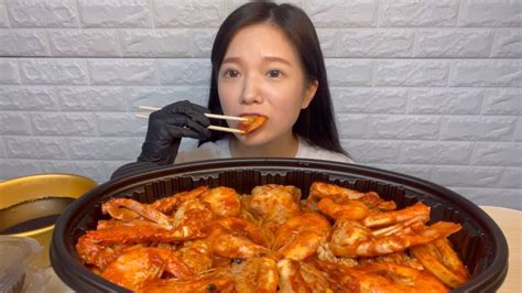 매콤한 해물찜 먹방asmr🥵 Steamed Seafood Eating Show Youtube