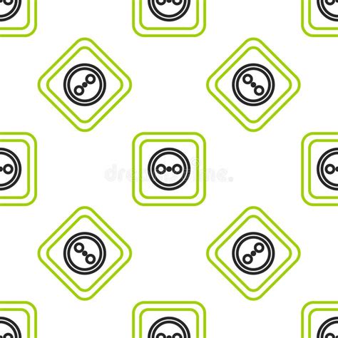 Line Electrical Outlet Icon Isolated Seamless Pattern On White Background Power Socket Rosette