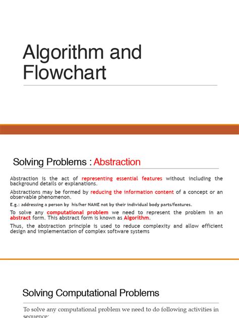4algorithm And Flowchart Pdf Algorithms Computer Program