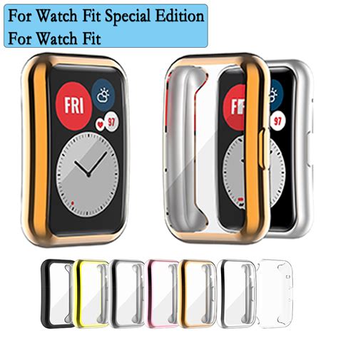 เคสสําหรับ Huawei Watch Fit รุ่นพิเศษ ตัวป้องกันหน้าจอนาฬิกา Smartwatch