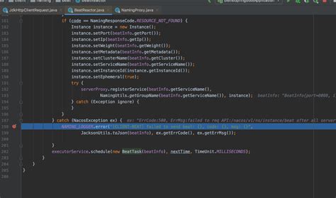 网络异常时，beatreactor 心跳线程会中断，导致dubbo网络恢复后服务注册信息无法自动重新注册 · Issue 5291