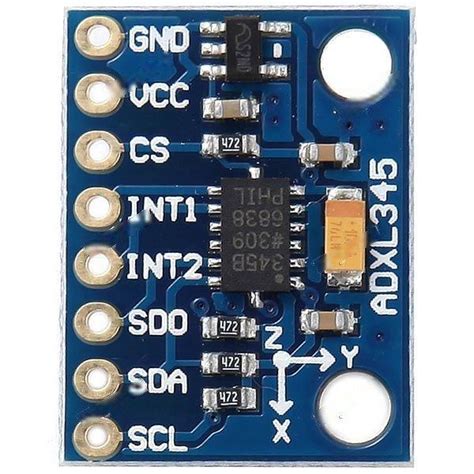 Microbit And Adxl345 Accelerometer Example