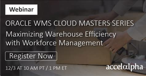 Manu Gupta On Linkedin Oracle Wms Cloud Masters Series Maximizing Warehouse Efficiency With…