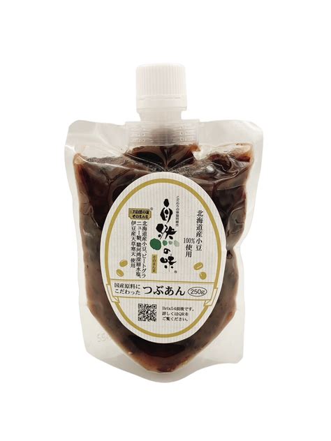 商品情報 国産原料にこだわったつぶあんｽﾊﾟｳﾄﾀｲﾌﾟ こだわりの味協同組合
