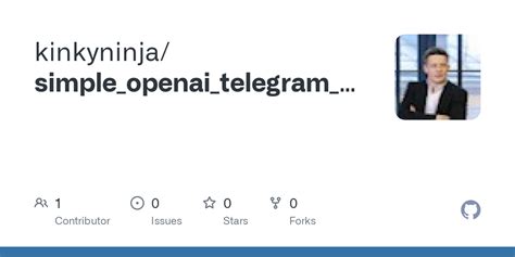 GitHub Kinkyninja Simple Openai Telegram