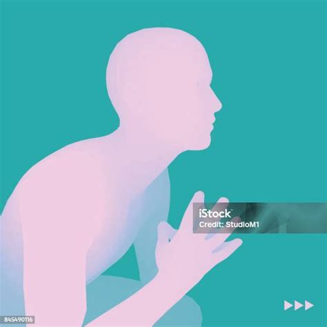 사상가 포즈 남자입니다 남자 비즈니스 과학 심리학 또는 철학 벡터 일러스트 레이 션의 3d 모델 결정에 대한 스톡 벡터 아트 및 기타 이미지 Istock