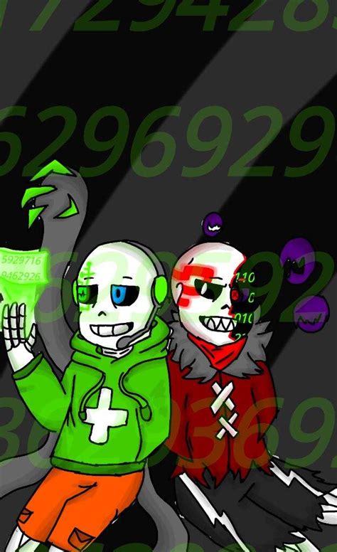 Antivirus Sans And Virus Sans Undertale Amino