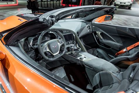 2019 Chevrolet Corvette Zr1 Convertible Interior At 2017 Los Angeles