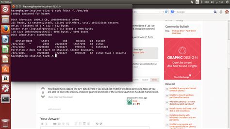 partitioning unable to find windows partitions after installing ubuntu ask ubuntu