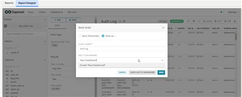 Creating Dashboards Kron Pam Reference Guide