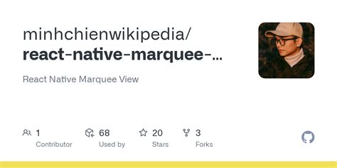 Github Minhchienwikipediareact Native Marquee View React Native