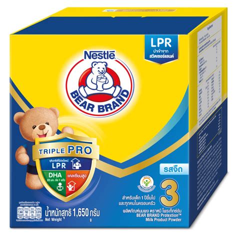 Bear Brand 3 Protextion Milk Powder Plain 1500g Order Online Tops