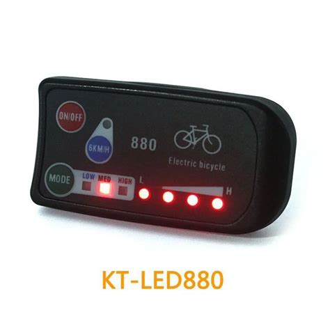 Electric Bike Conversion Kit Accessories Ebike Lcd Display Kt Lcd5 Emotoer