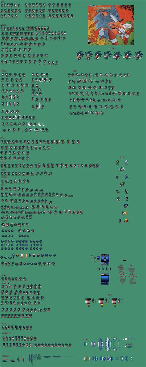 Extra Life Sonic Sprite Reuploaded Old By Oyourtooslowo On Deviantart