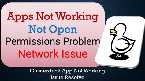 How To Fix Clusterduck App Not Working Not Open Space Issue Keeps Crashing Problem Youtube