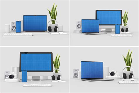 Responsive Website Mockups Views Design Cuts