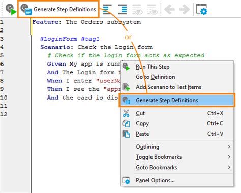 Create Test Step Scripts Testcomplete Documentation