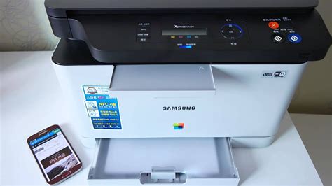 삼성 스마트프린터 Nfc C463w 모바일 프린팅 Youtube