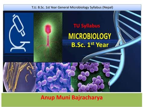 Microbiology T U B Sc 1st Year General Microbiology Syllabus Nepal Pdf