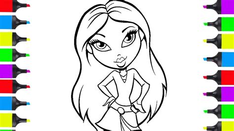 Drawing Bratz Doll Face Template ~ Bratz Drawing Bocadowasubo