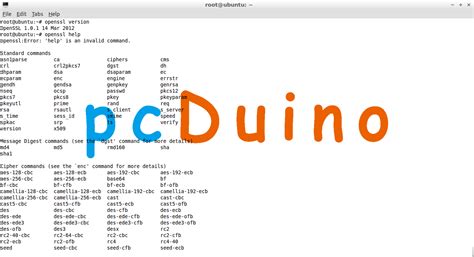 Pcduino Openssl Linksprite Learning Center
