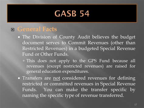 PPT GASB 54 PowerPoint Presentation Free Download ID 2138279