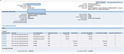 ORACLE MASTERMINDS Manual AP Invoice Creation And Cancellation With GST