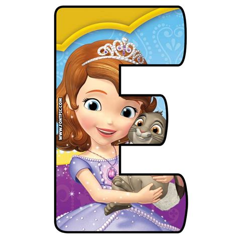 Sofia The First Letter E Archivos