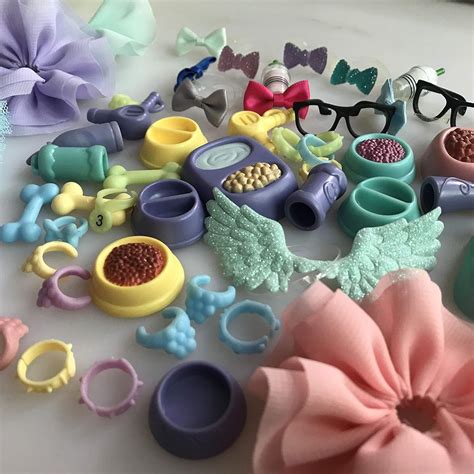 Emma Lps Accesorios 10 Piezas De Ajuste Aleatorio Lps Pelo Corto Gato