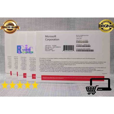 Jual Windows Pro Home Full Versions Bit Fullpack Original Lifetime Bergaransi Di Seller