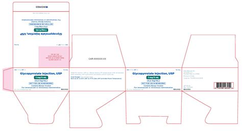 Glycopyrrolate Injection Fda Prescribing Information Side Effects And Uses