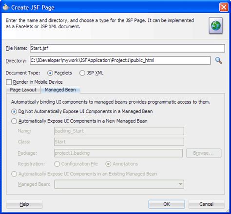 oracle jdeveloper 11g release 2 tutorials building a simple jsf application