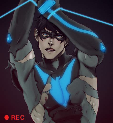 Rule 34 Batman Series Blue Eyes Bondage Dc Dc Comics Dick Grayson